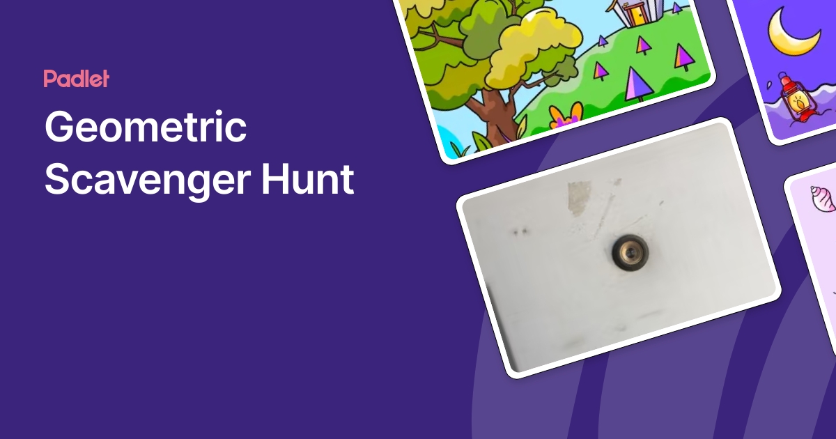 Geometric Scavenger Hunt