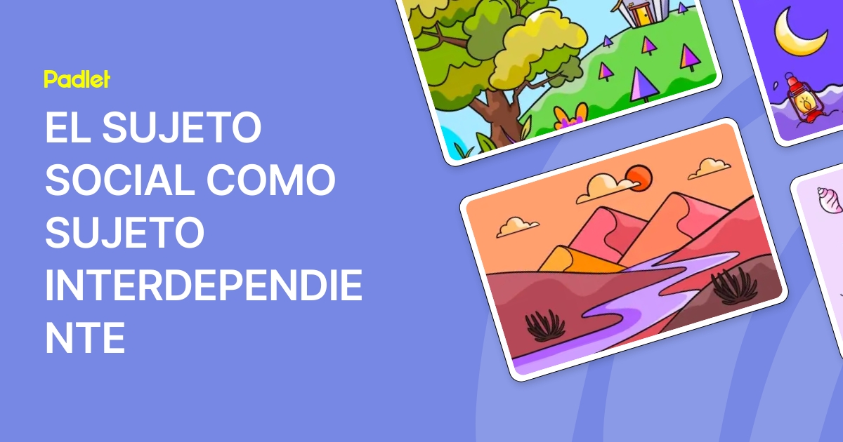EL SUJETO SOCIAL COMO SUJETO INTERDEPENDIENTE