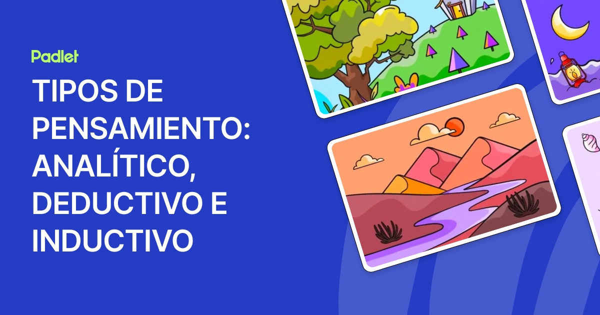 TIPOS DE PENSAMIENTO: ANALÍTICO, DEDUCTIVO E INDUCTIVO
