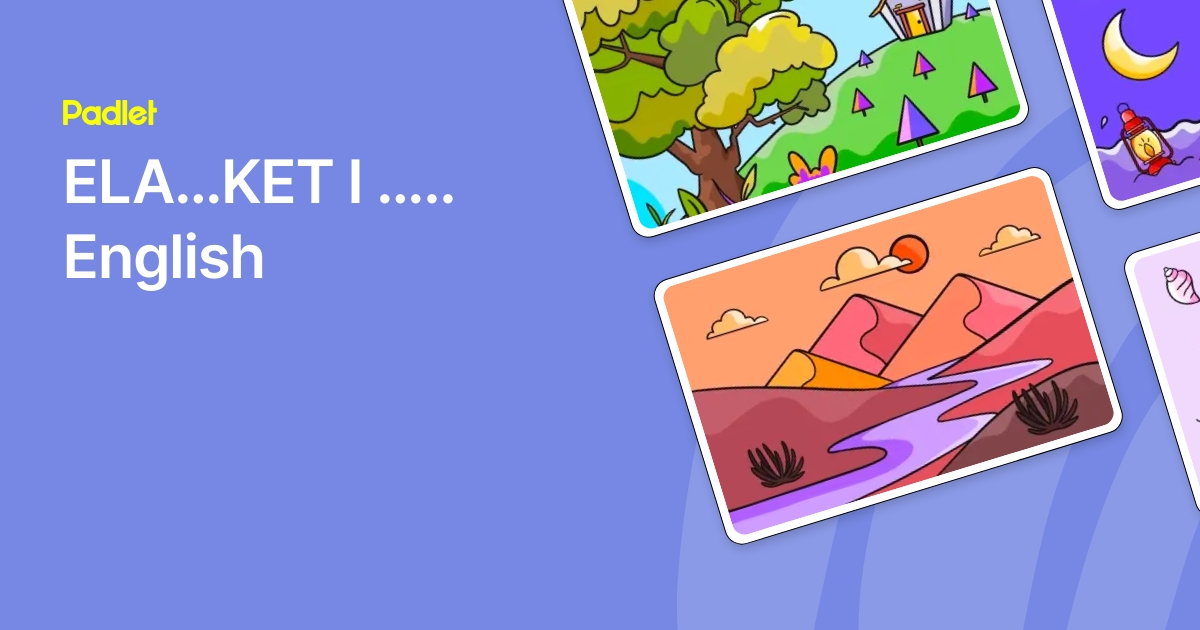 ELA…KET I ….. English