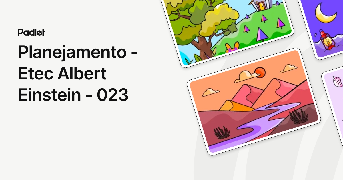 Planejamento - Etec Albert Einstein - 023