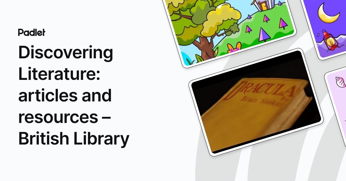 Discovering Literature: articles and resources – British Library