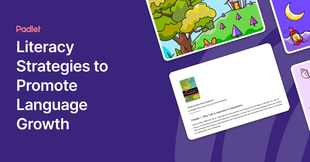 Literacy Strategies to Promote Language Growth