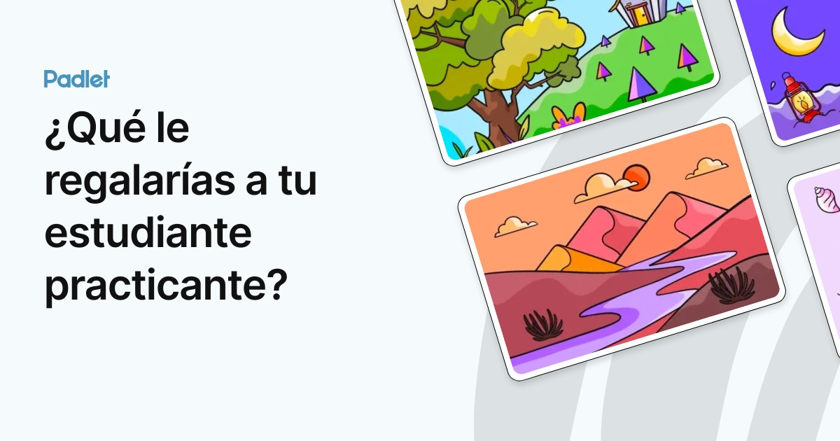 ¿Qué le regalarías a tu estudiante practicante?