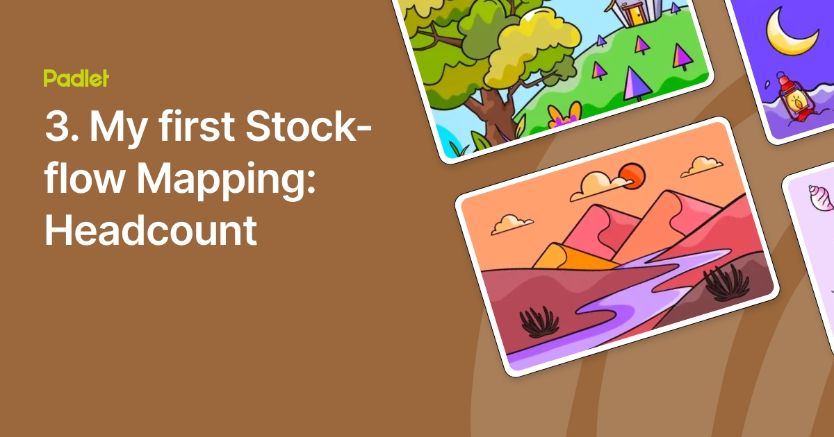 3. My first Stock-flow Mapping: Headcount