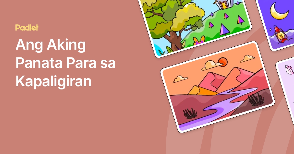 Ang Aking Panata Para sa Kapaligiran