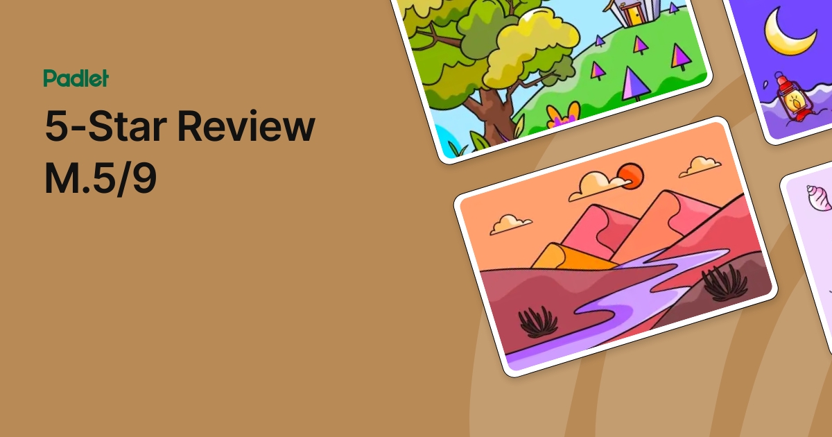 5-Star Review M.5/9