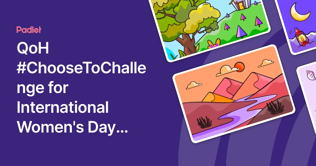 QoH #ChooseToChallenge for International Women's Day 2021