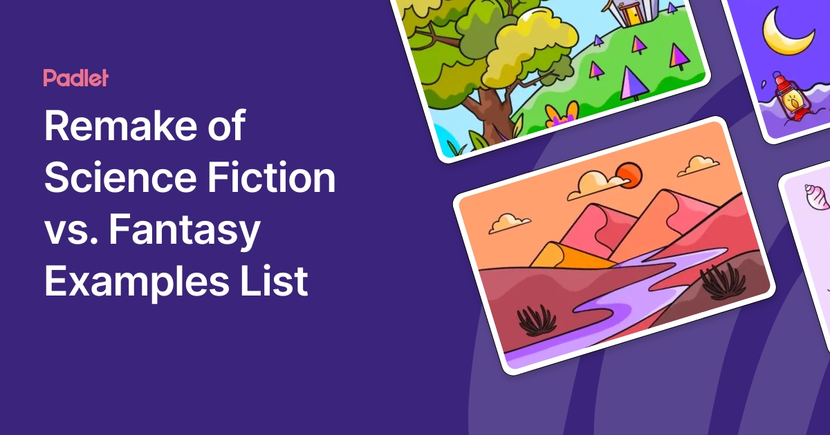 Remake of Science Fiction vs. Fantasy Examples List