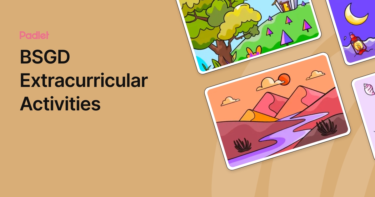 BSGD Extracurricular Activities