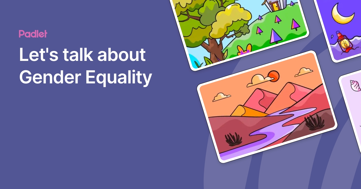 Let's talk about Gender Equality