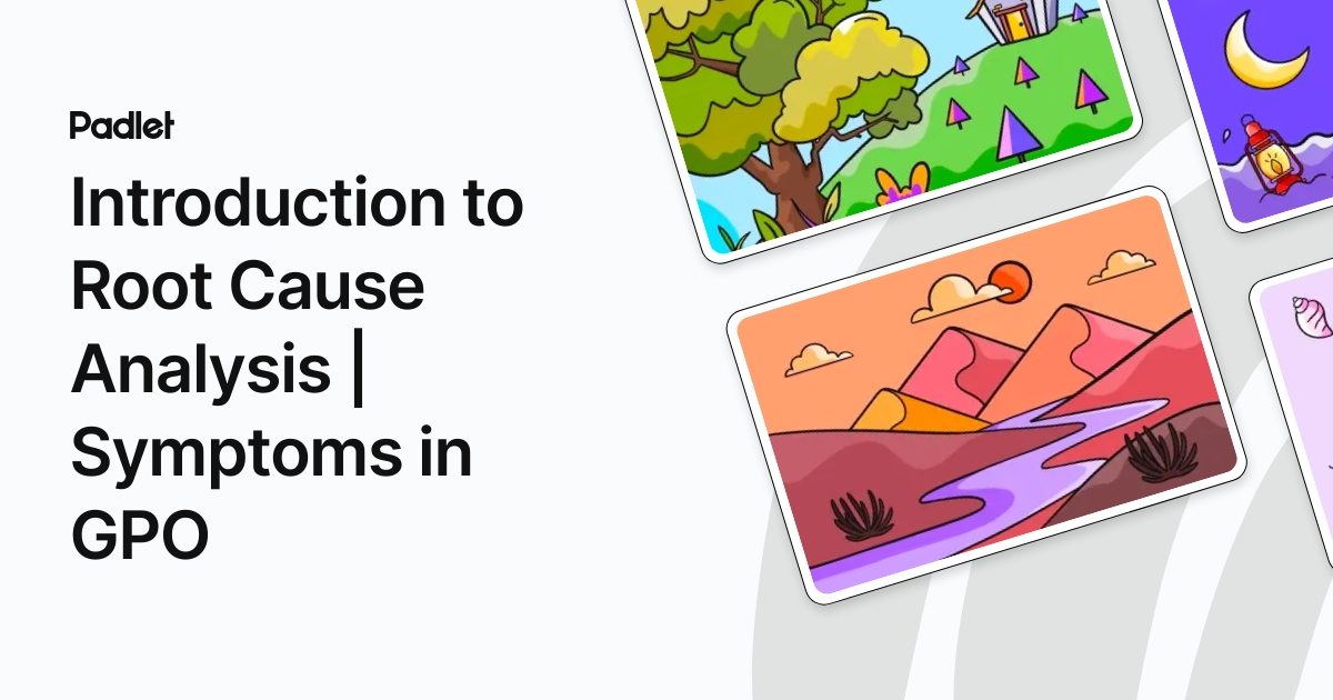 Introduction to Root Cause Analysis | Symptoms in GPO