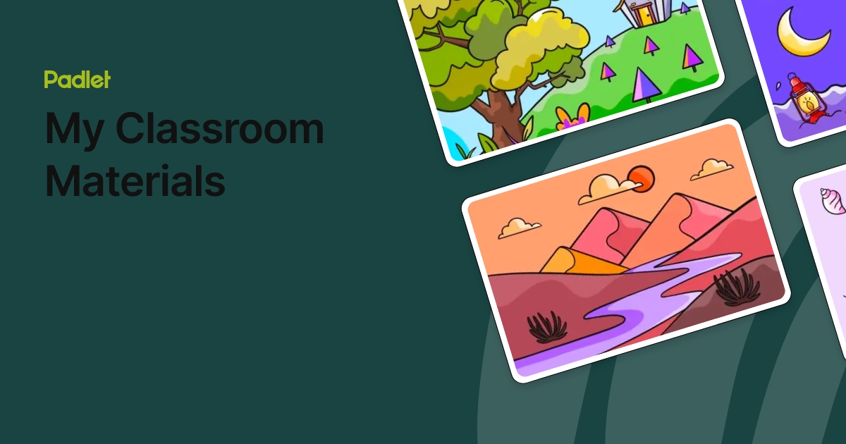 My Classroom Materials