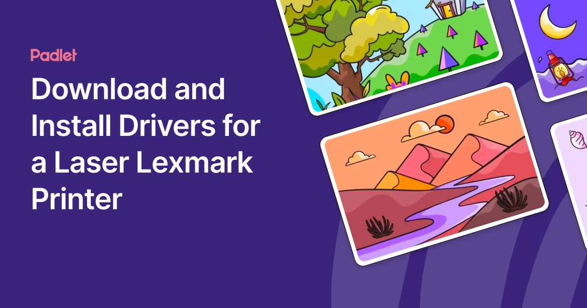 Download and Install Drivers for a Laser Lexmark Printer