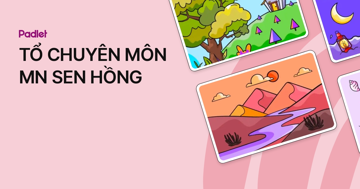 TỔ CHUYÊN MÔN MN SEN HỒNG