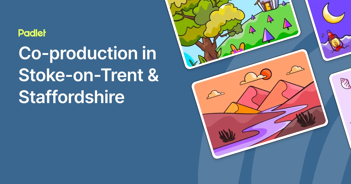 Co-production in Stoke-on-Trent & Staffordshire