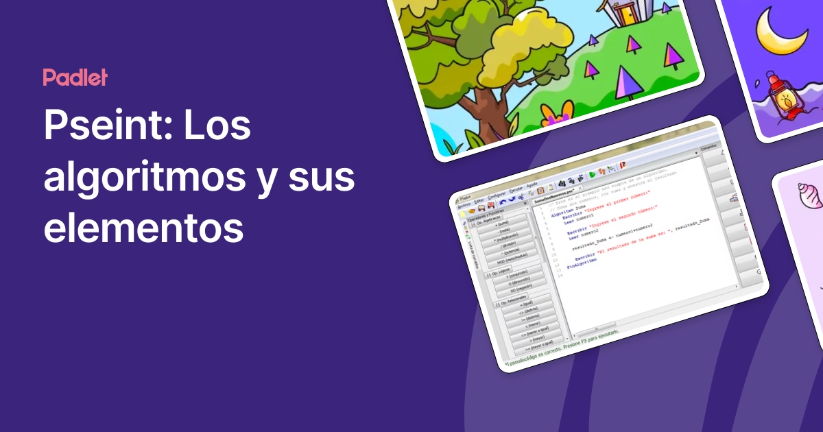 Pseint: Los algoritmos y sus elementos