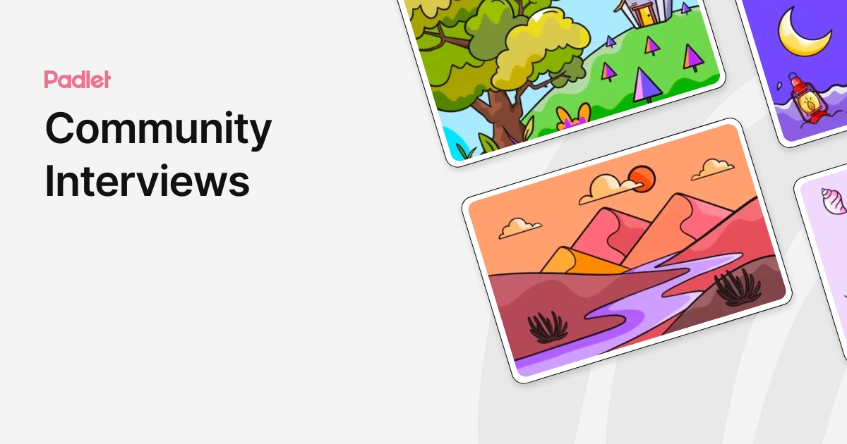 Community Interviews