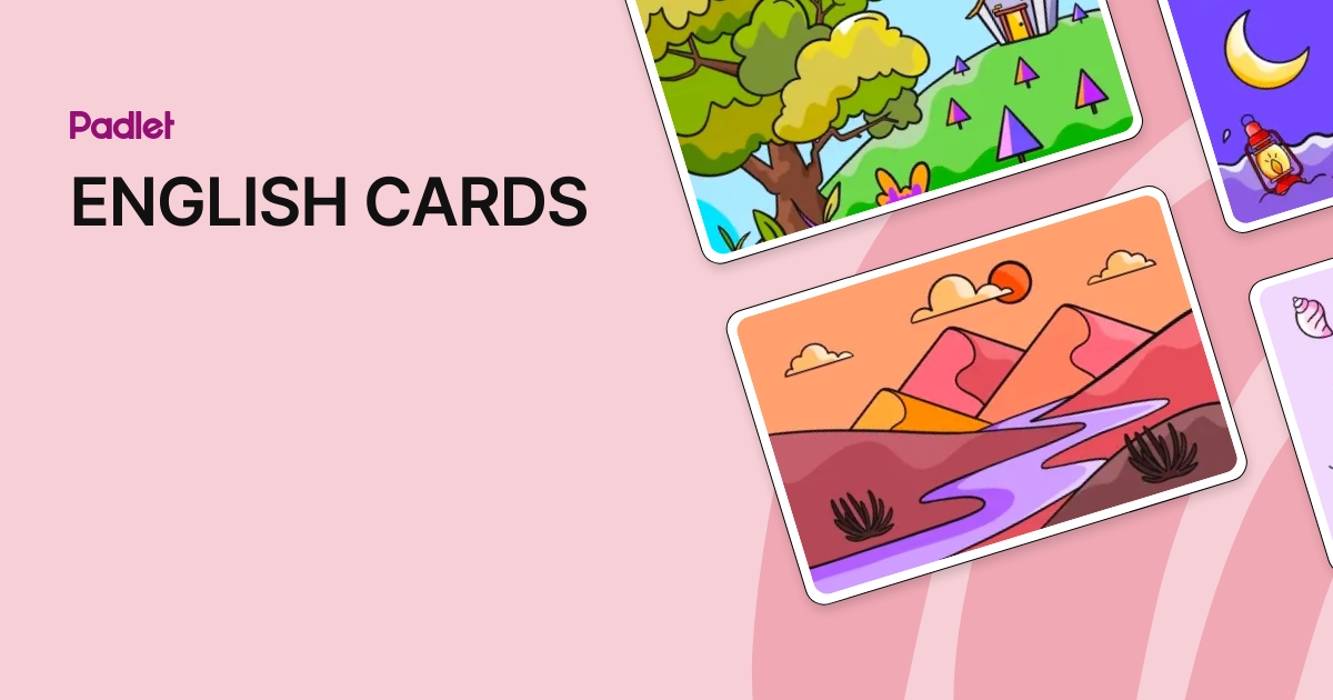 ENGLISH CARDS