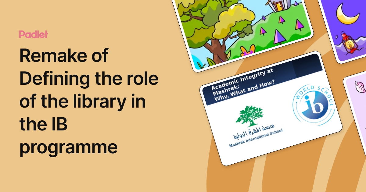 Remake of Defining the role of the library in the IB programme