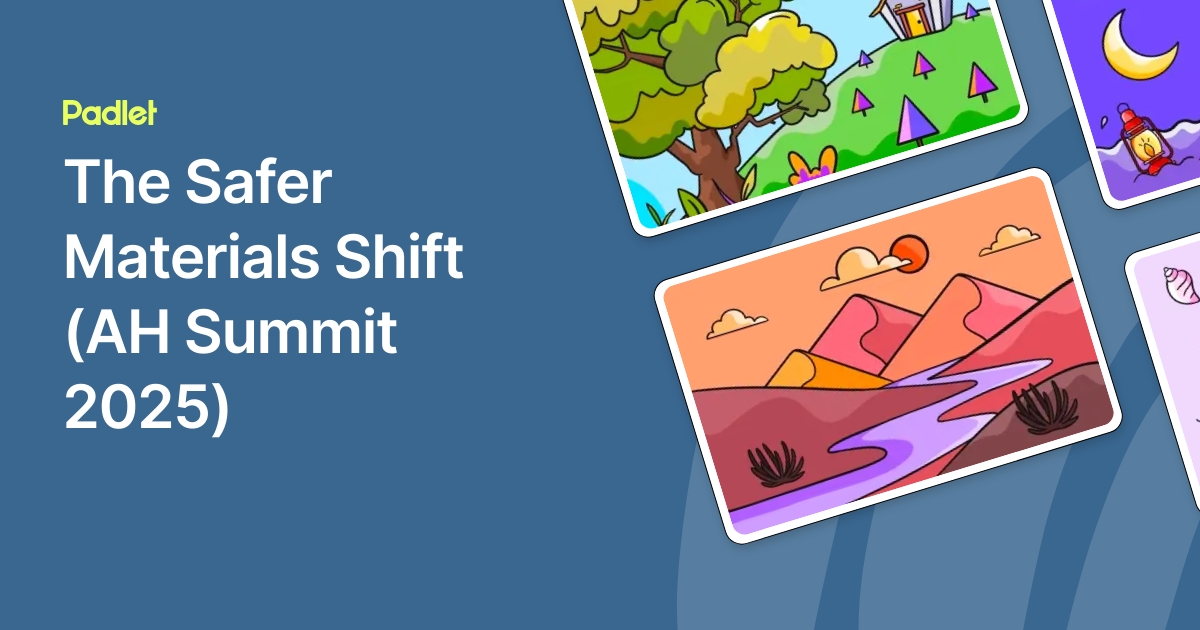 The Safer Materials Shift (AH Summit 2025)