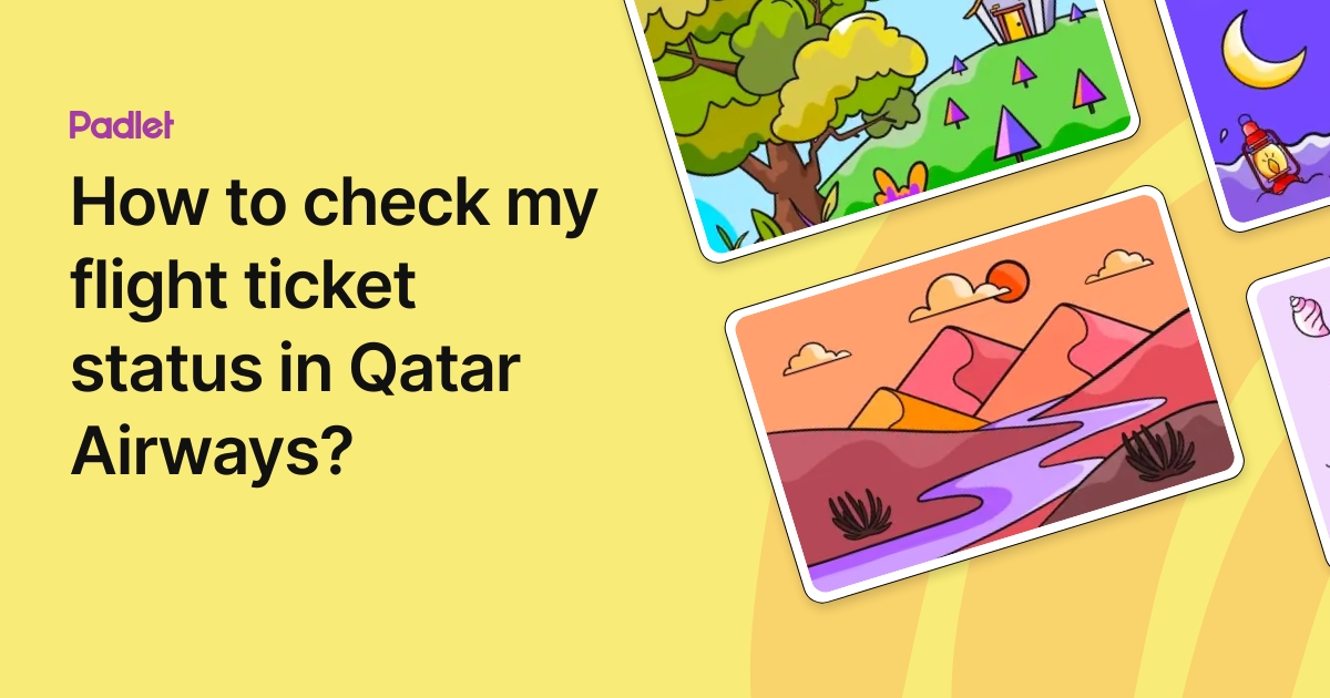 How to check my flight ticket status in Qatar Airways?