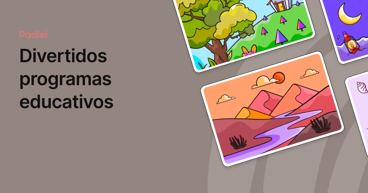 Divertidos programas educativos