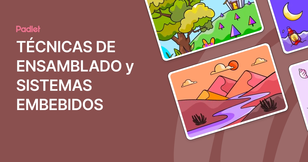 TÉCNICAS DE ENSAMBLADO y SISTEMAS EMBEBIDOS