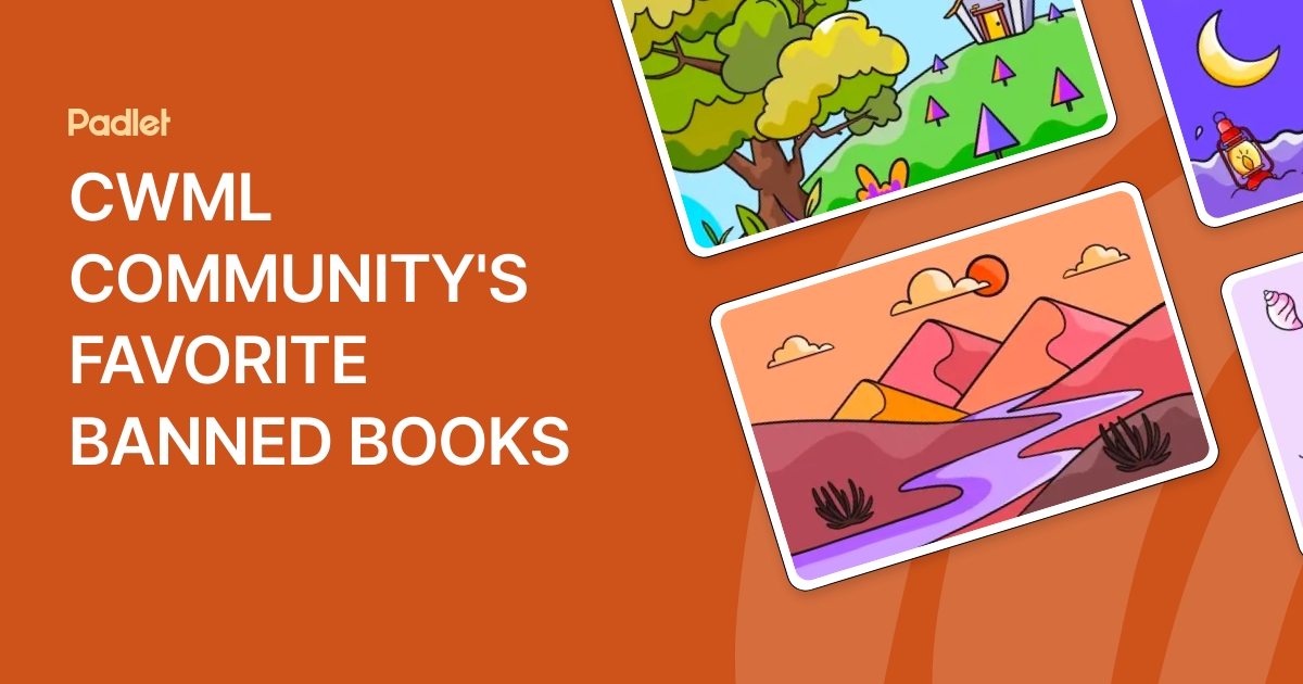 CWML COMMUNITY'S FAVORITE BANNED BOOKS