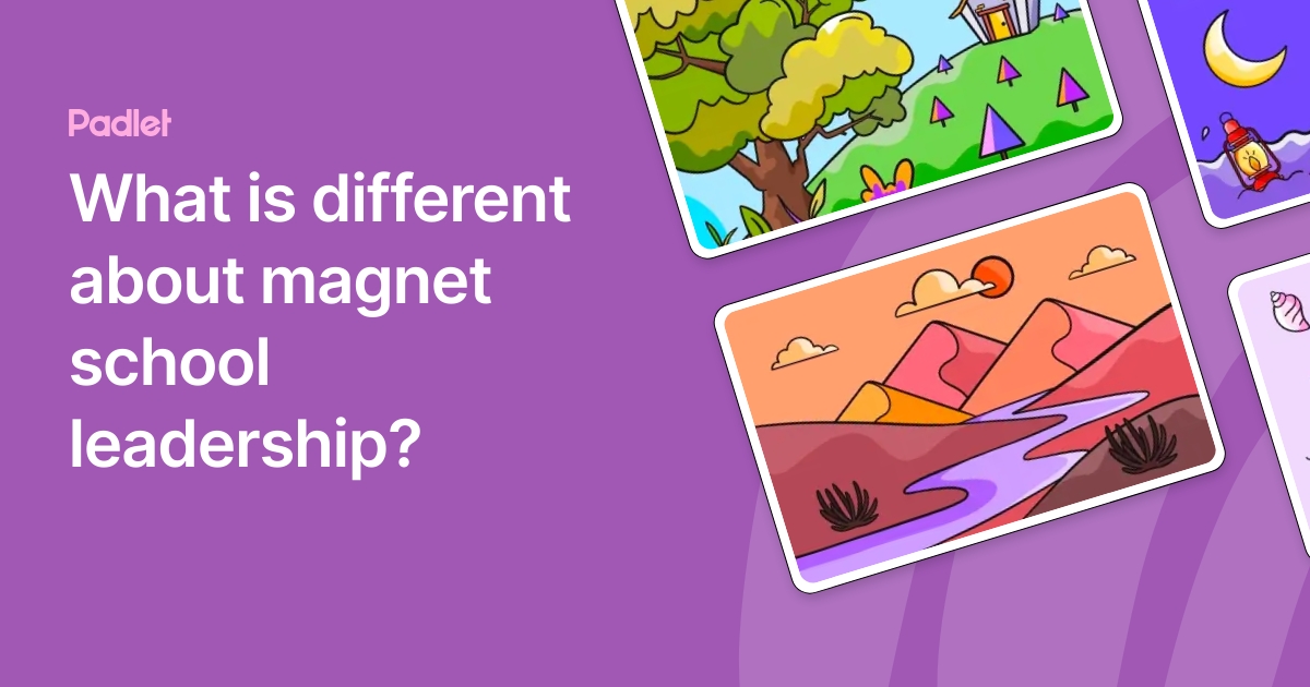 What is different about magnet school leadership?