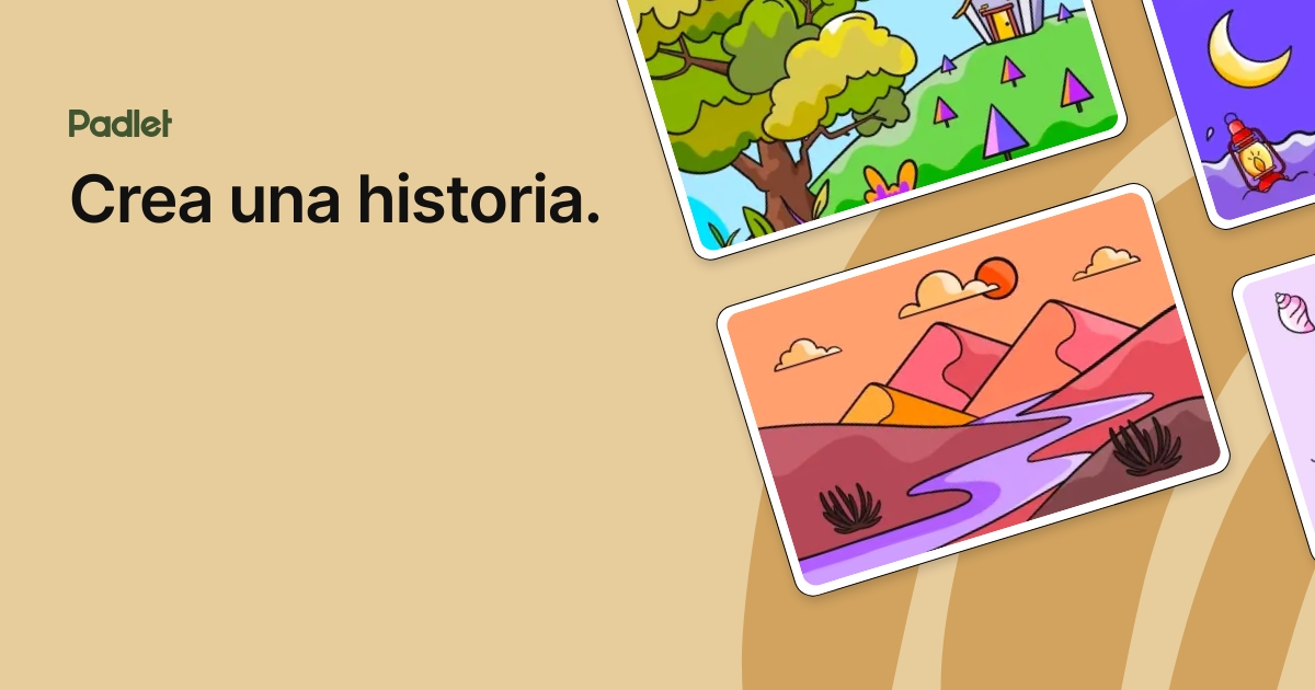 Crea una historia.