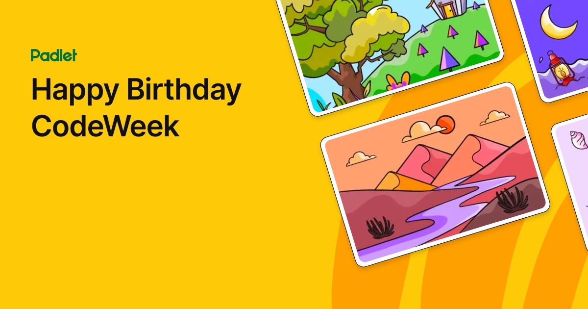 Happy Birthday CodeWeek