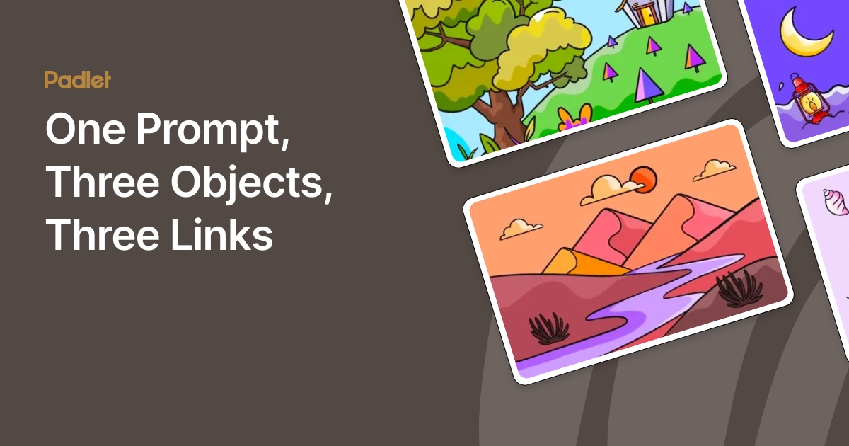 One Prompt, Three Objects, Three Links