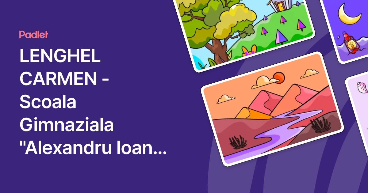 LENGHEL CARMEN - Scoala Gimnaziala "Alexandru Ioan Cuza" Baia Mare ...