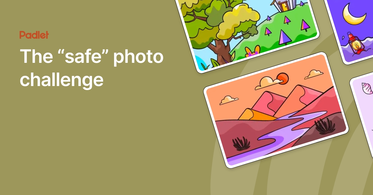 The “safe” photo challenge