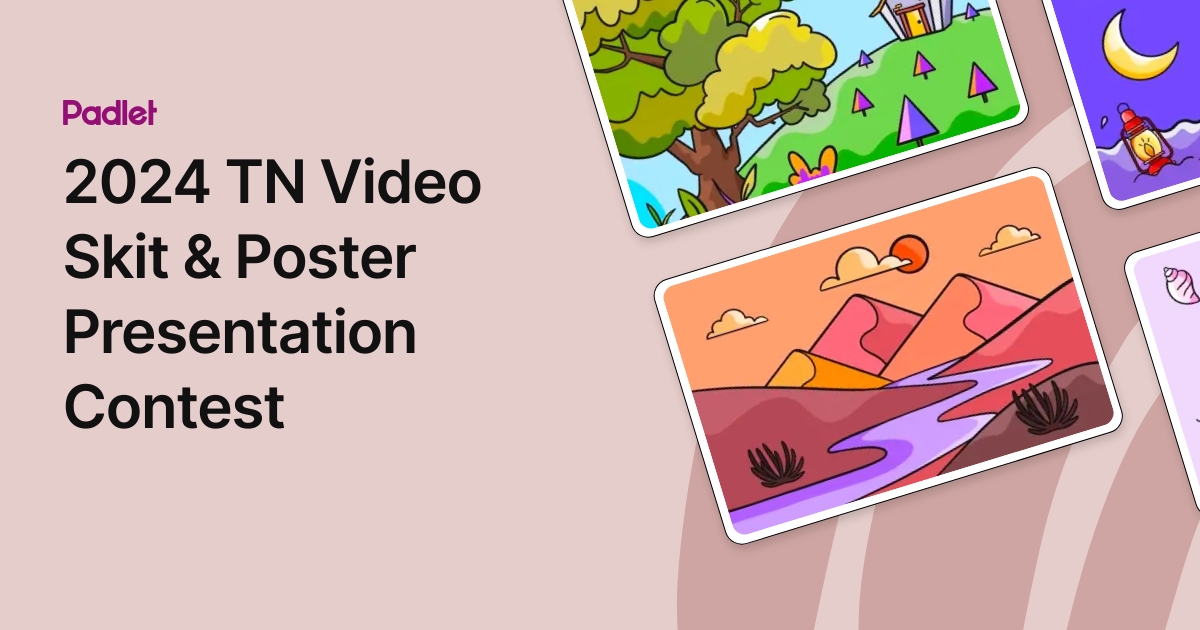 2024 TN Video Skit & Poster Presentation Contest