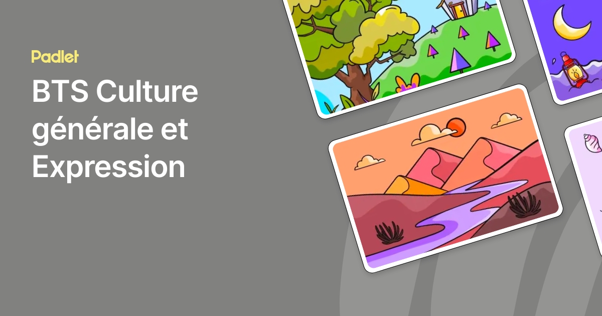BTS Culture générale et Expression