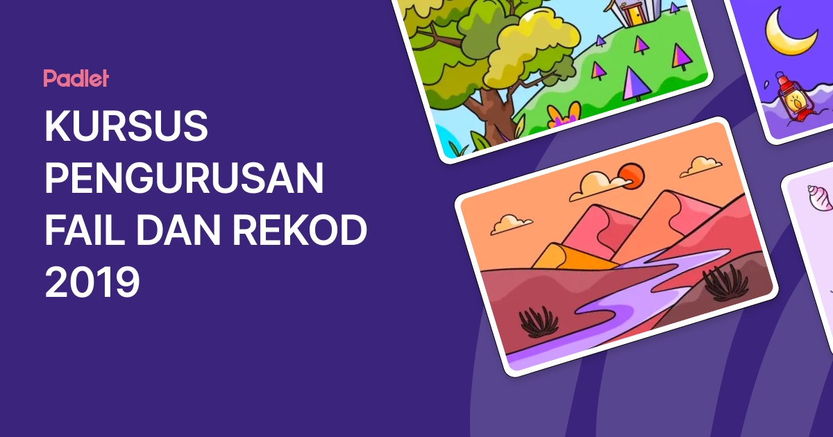 KURSUS PENGURUSAN FAIL DAN REKOD 2019