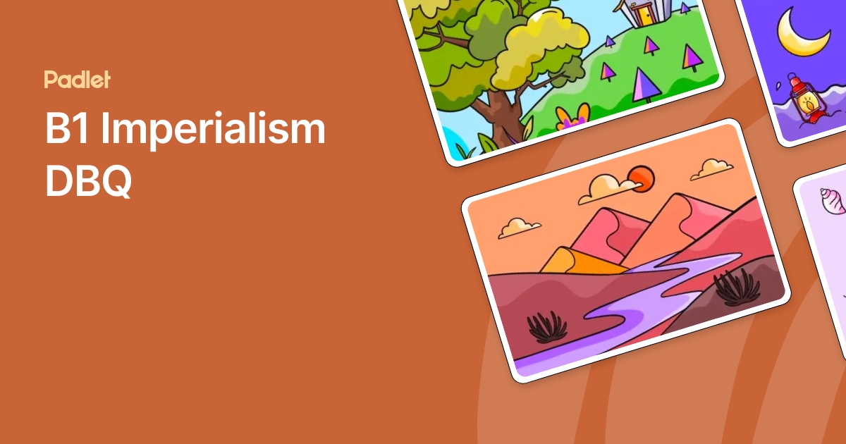 B1 Imperialism DBQ