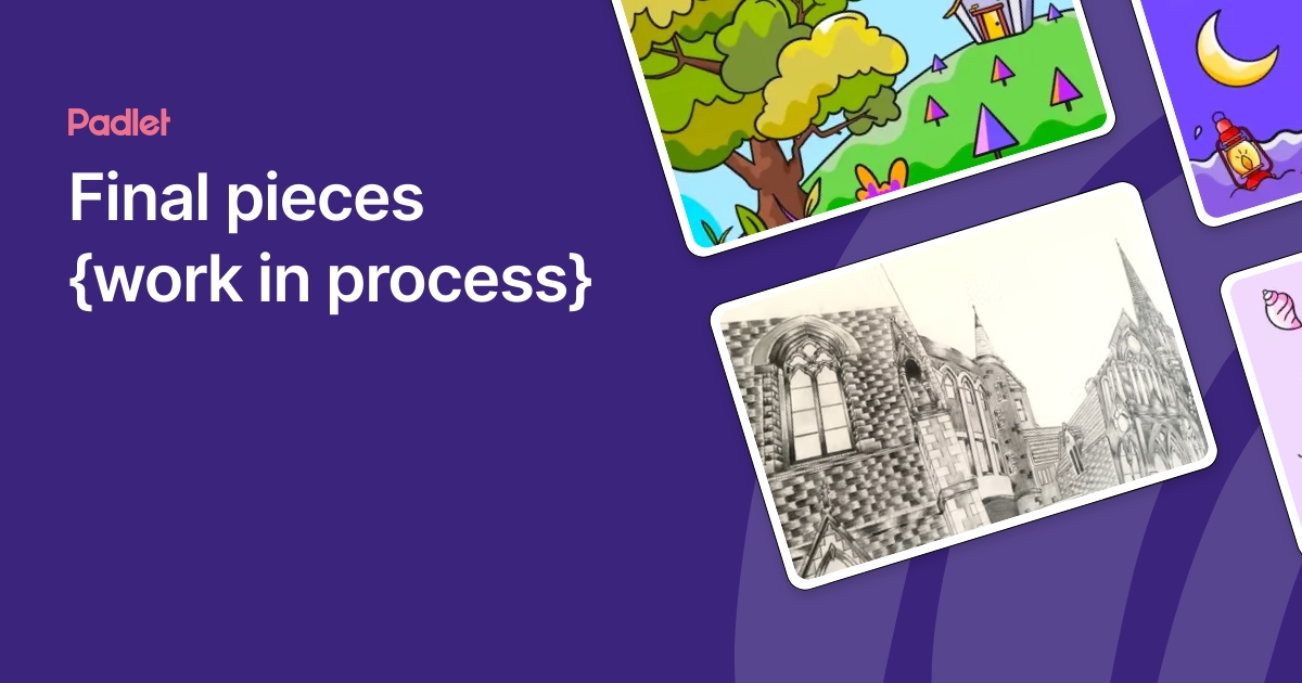 Final pieces {work in process}