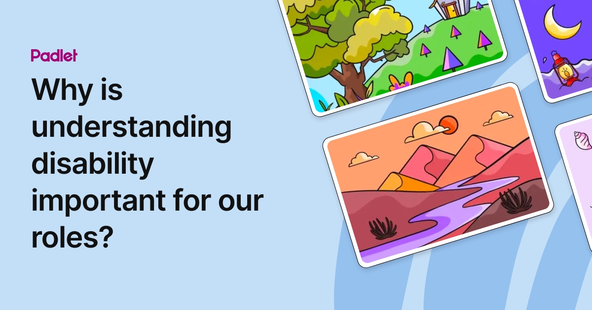 Why is understanding disability important for our roles?