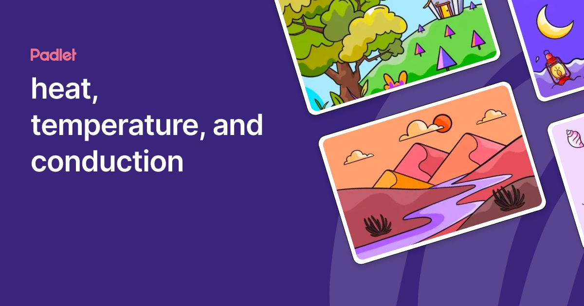 heat, temperature, and conduction