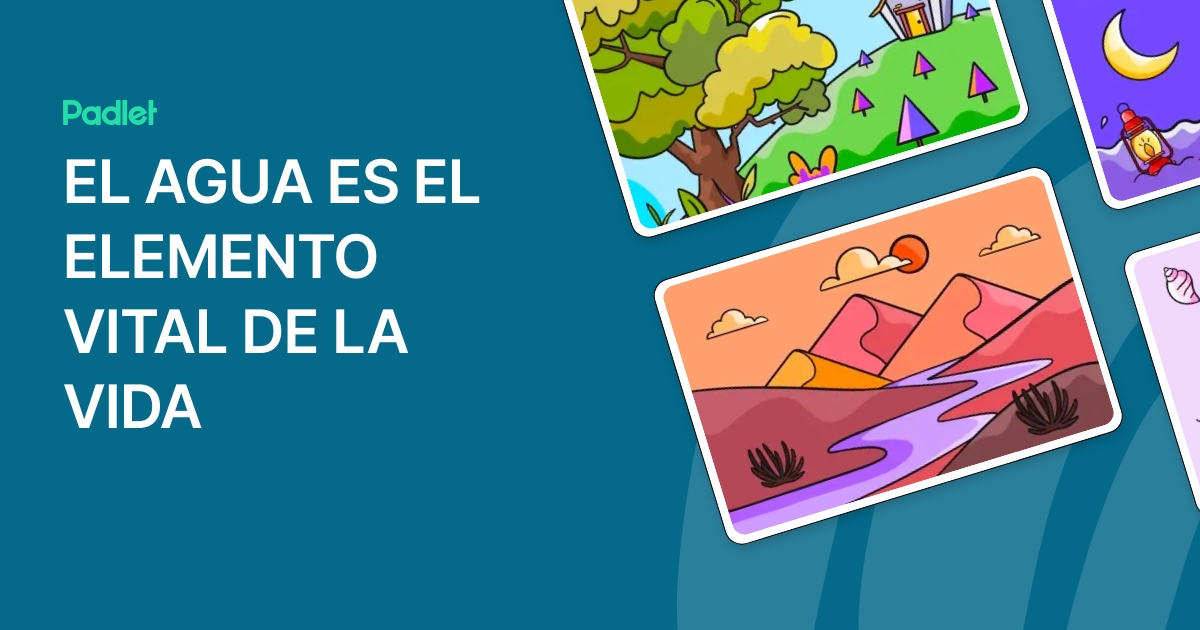 EL AGUA ES EL ELEMENTO VITAL DE LA VIDA