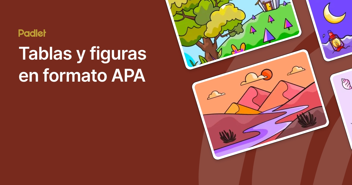 Tablas y figuras en formato APA