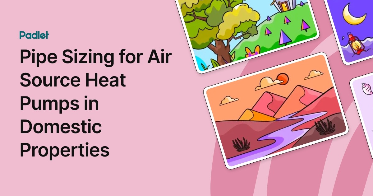 Pipe Sizing for Air Source Heat Pumps in Domestic Properties