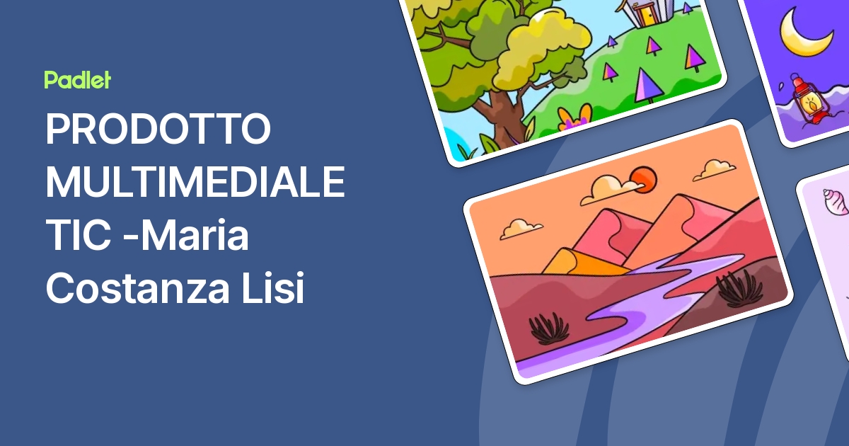 PRODOTTO MULTIMEDIALE TIC -Maria Costanza Lisi