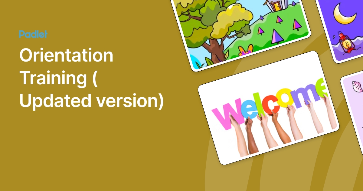 Orientation Training ( Updated version)