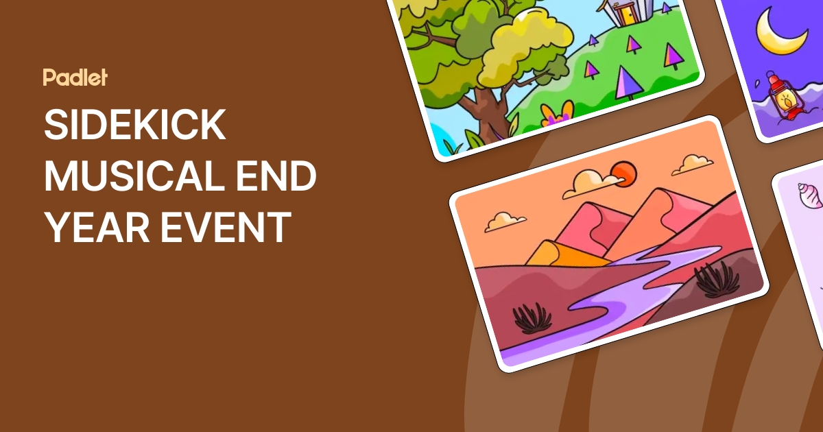 SIDEKICK MUSICAL END YEAR EVENT