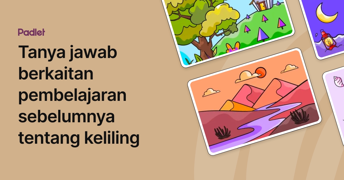 Tanya jawab berkaitan pembelajaran sebelumnya tentang keliling