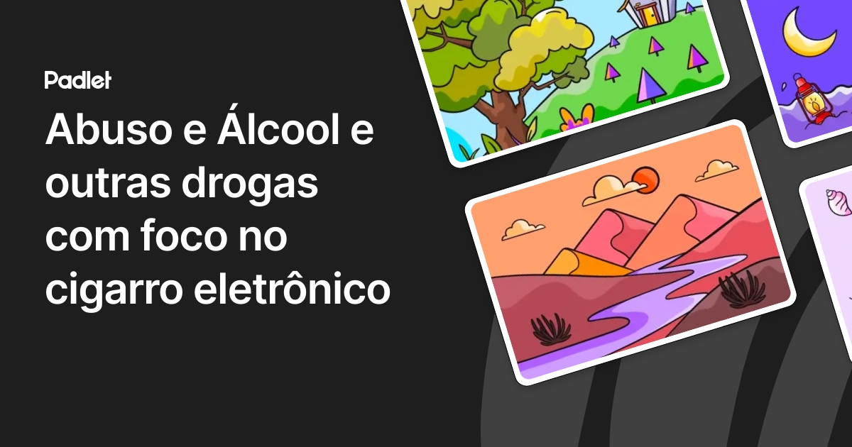 Abuso e Álcool e outras drogas com foco no cigarro eletrônico